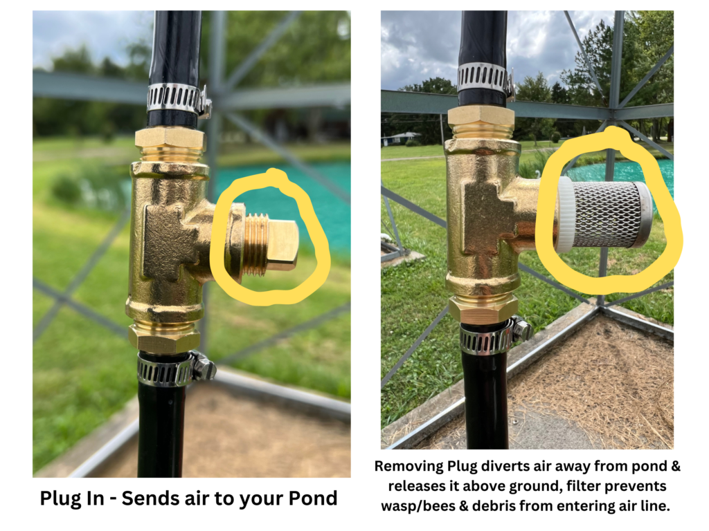 Inline air release fitting – Prevent Over-Aeration Now