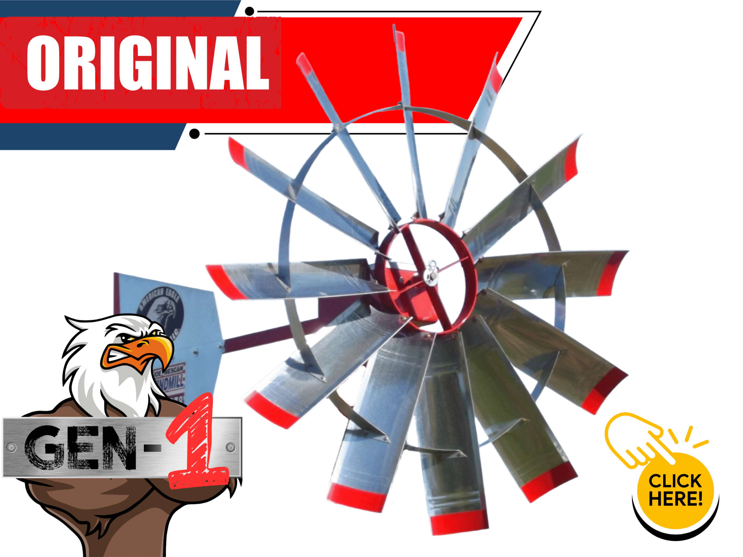 Pond Aerator for Koenders and Easypro Windmills - Joe Mescan Windmill LLC