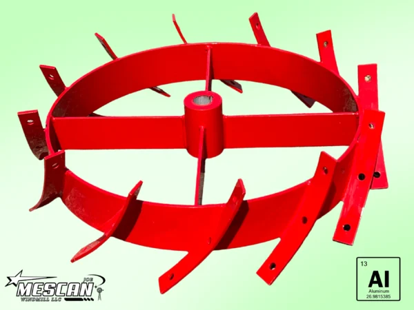 Wheel Center Hub Designed for 1-Inch Compressor Shafts