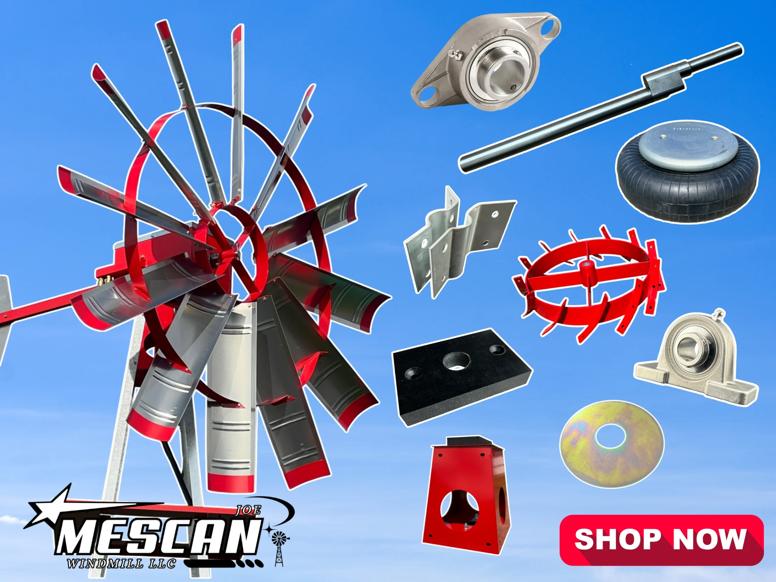 Windmill Parts & Accessories - Page 2 of 4 - Joe Mescan Windmill LLC