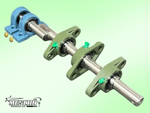 Crankshaft and Bearings for Ultimate Performance - Joe Mescan Windmill LLC